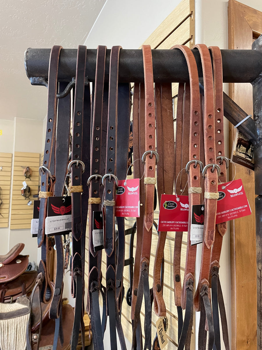 Cactus Saddlery Trevor Brazile Slit Ear Headstall