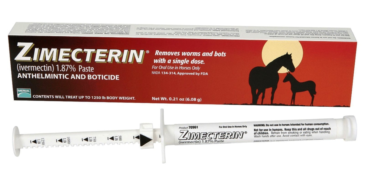 Zimecterin Gold Horse Deworming Paste
